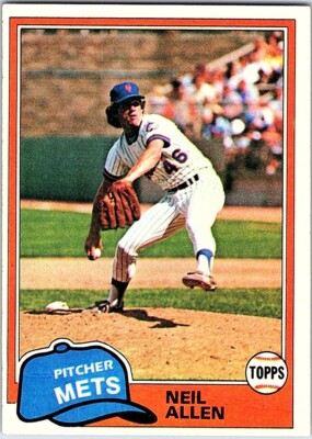 1981 Topps #322 Neil Allen | eBay