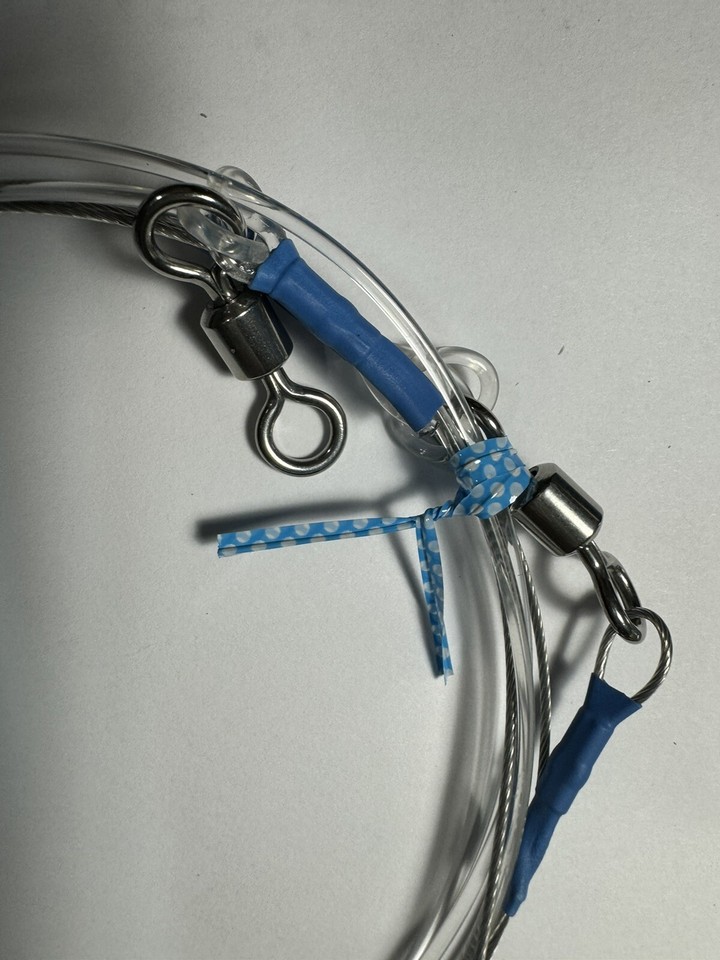 4 X TOPE, RAY & BULL HUSS HEAVY DUTY RIG BOAT AND SHORE TOPE 6/0 ...