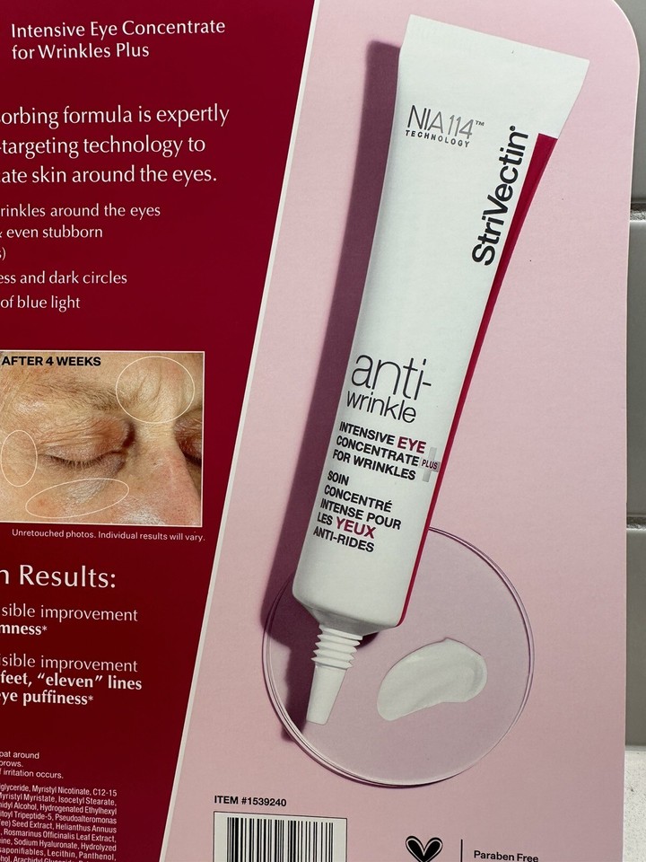 Strivectin Anti-Wrinkle Intensive Eye Concentrate Plus 1 oz & .25oz | eBay