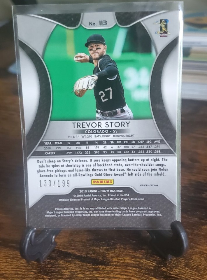 2019 Panini Prizm Tier II Lime Green Donut Circle Prizm /199 Trevor ...