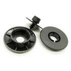 20Pcs Black Plastic Fasteners Rivets For Auto Car Mat Foot Floor Carpet ...