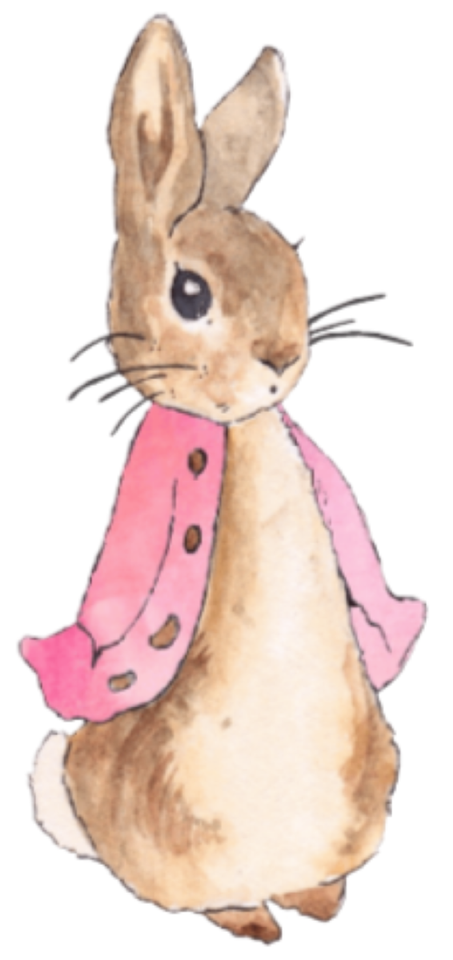 1 PETER RABBIT and 1 FLOPSY BUNNY CARDBOARD CUTOUT 9" | eBay UK