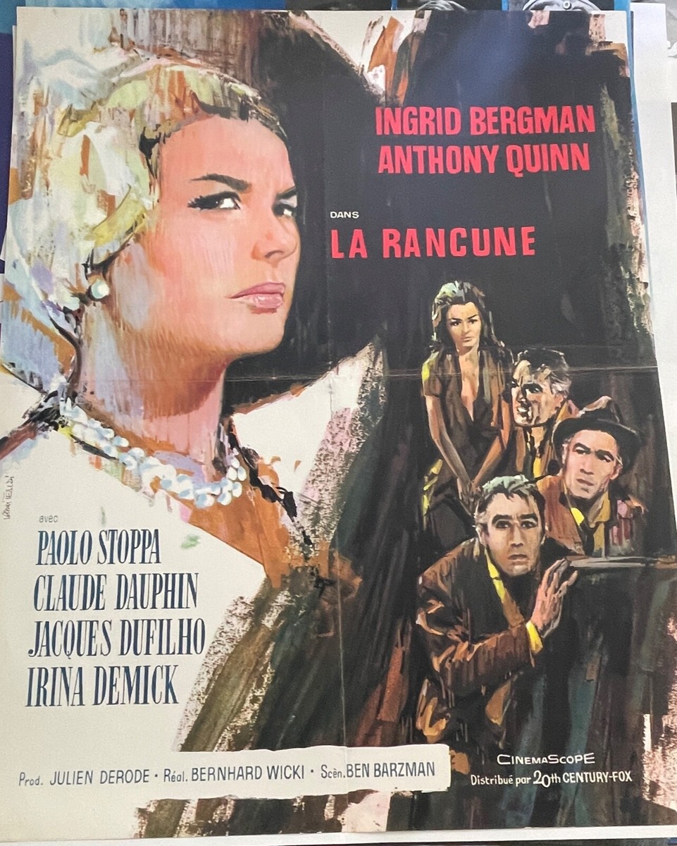 Affiche Du Film La Rancune Poster For Sale Avec L'œuvre « Le Croquis
