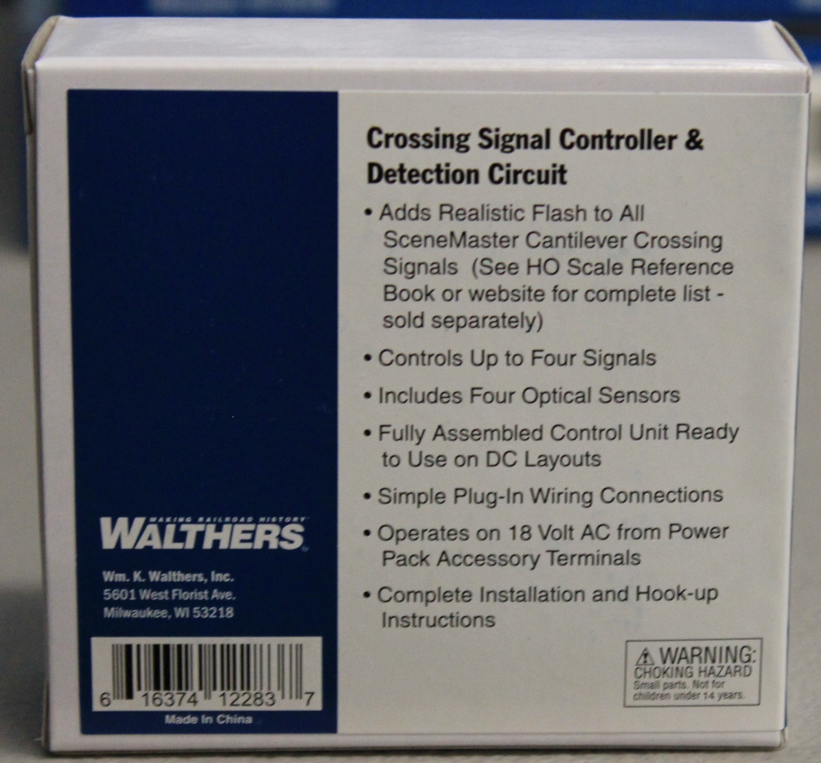 4359 Walthers SceneMaster Model Railroad Grade Crossing Signal ...