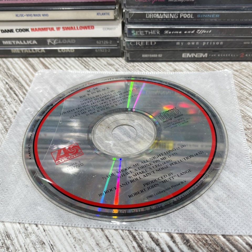 90s 00s CD Lot (31x) Alternative Rock, Punk, Rap, Comedy **UNTESTED ...