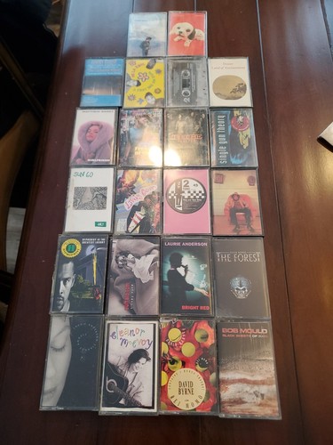 LOT OF 22 NEW WAVE, INDIE, ROCK ELECTRONIC, CASSETTE TAPES! | eBay