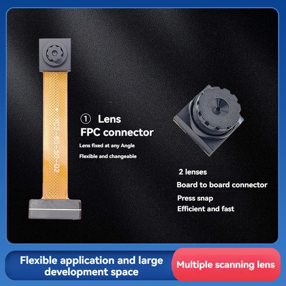 GM901A Mikro-Barcode-Scanner- 1D 2D Barcode-Leser USB UART ...