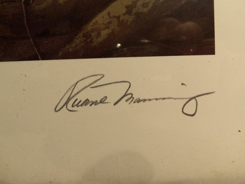 Beautiful 1998 Signed Animal Birds Litho by Ruane Manning ~ Beauty At ...