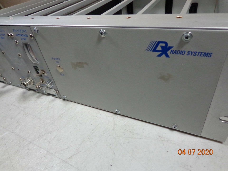 DX RADIO SYSTEMS EXICOM SR210/SR310 VHF UHF RADIO LINK REPEATER 19 ...