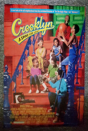 CROOKLYN 1994 Spike Lee Alfre Woodard Delroy Lindo Video PROMO Poster ...