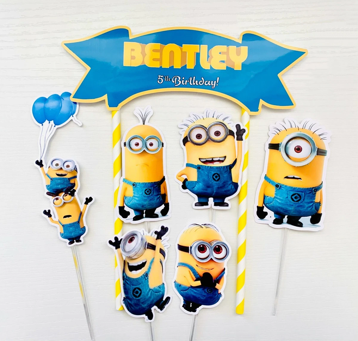 Despicable Me Wedding Cake Topper