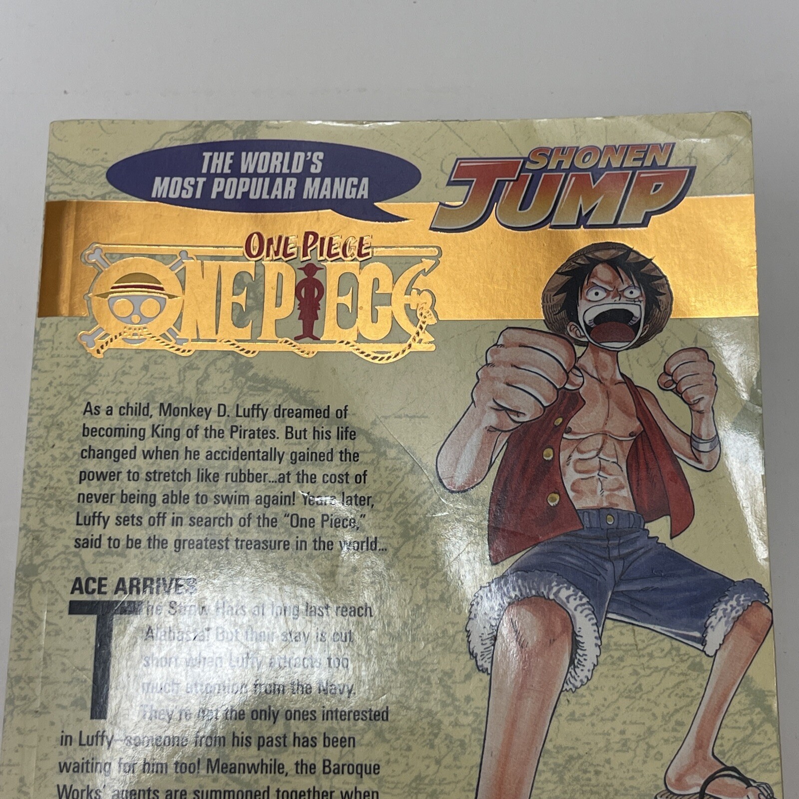 ONE PIECE Vol 18 Gold FOIL First Print MANGA English Free Shipping RARE ...