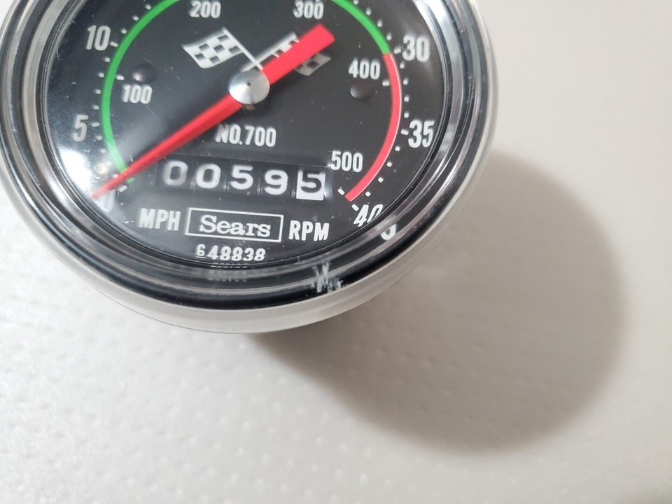 Vintage Sears Bicycle Bike Speedometer / Odometer No. 700, 648838 | eBay