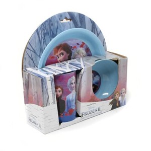 Disney Frozen II 3 Piece Meal Set with Plate, Bowl and Tumbler | eBay