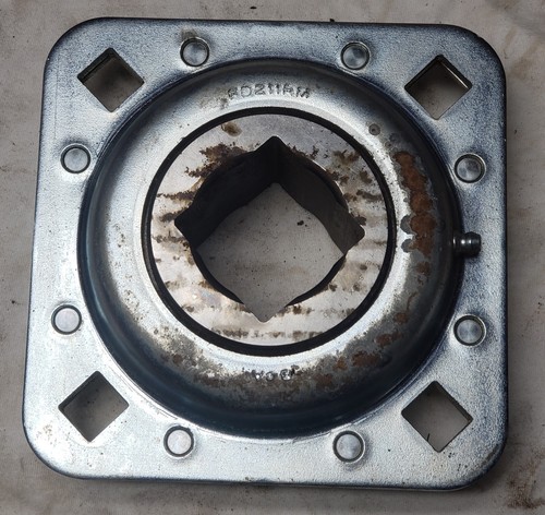 BCA FD211RM 1-1/2" Square Bore Harrow Flange Disc Bearing Unit | eBay