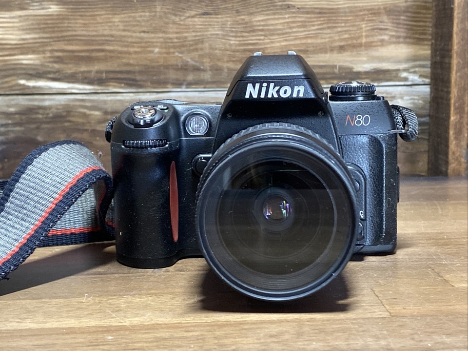 Nikon N80 SLR Camera with Nikkor 28-80 mm, AF Nikkor 70-300mm, and Case ...