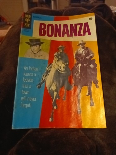 BONANZA # 35 GOLD KEY MICHAEL LANDON PHOTO COVER Scarce 3rd To Last TV Show Book | eBay