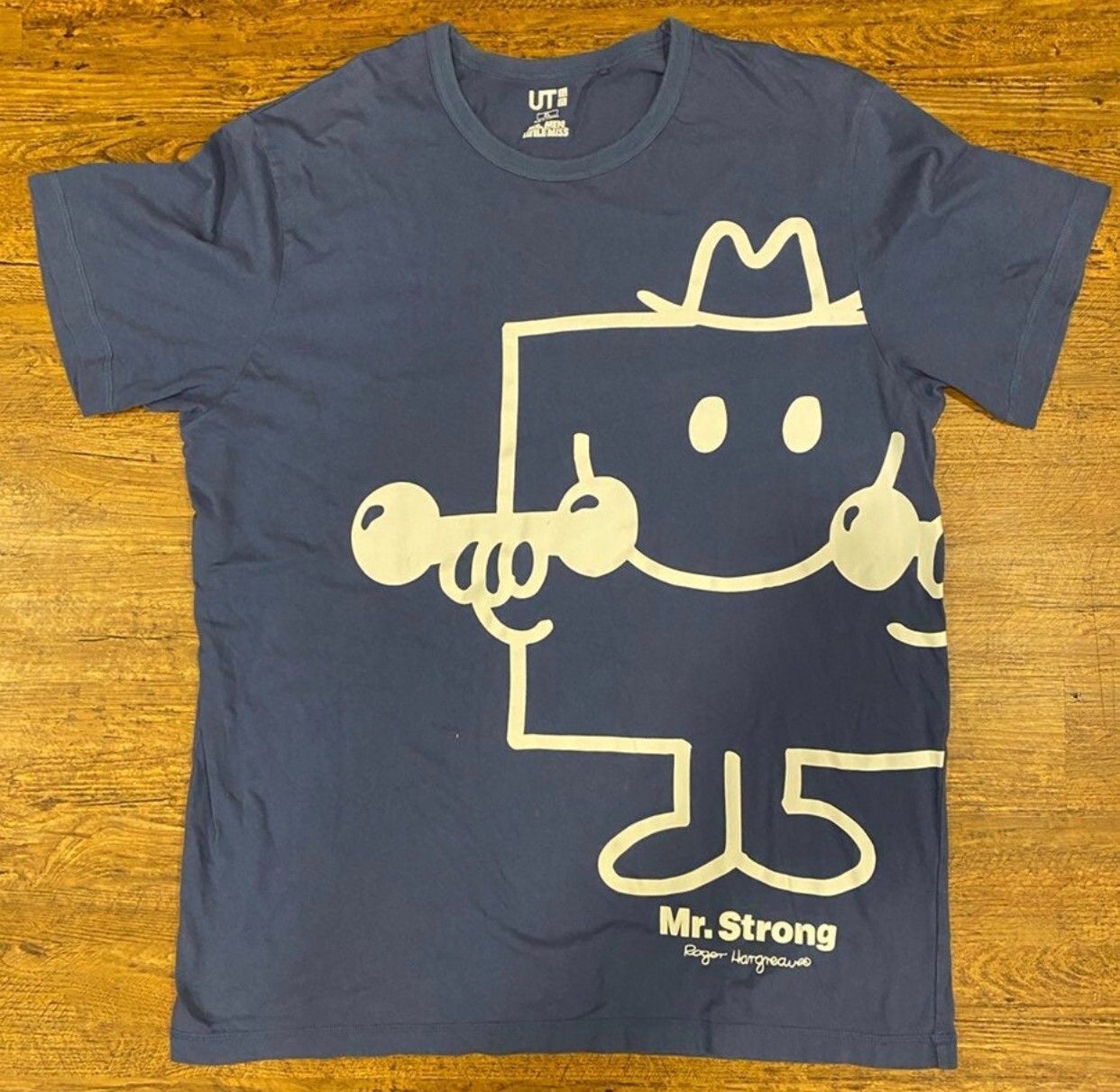 Uniqlo X Mr. Men Little Miss Mr. Strong Roger Hargrea… - Gem