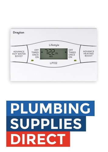 Drayton Lifestyle LP722 2 Channel Digital7 Day Programmer Wired | eBay
