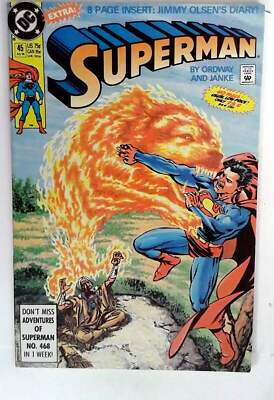 Superman #45 (1990) DC Comics 9.2 NM- Comic Book | eBay