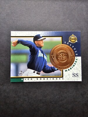 1998 Pinnacle Alex Rodriguez 🔥 Mint Collection Bronze #19 Mariners ...