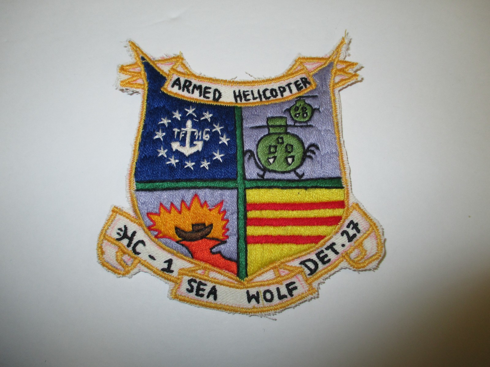 b4649 US Navy Vietnam HAL 3 Seawolves Armed Helicopter HC1 DET27 IR25A ...
