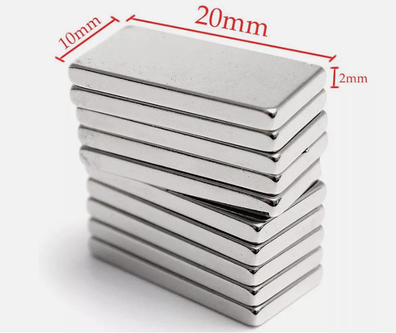 Super Strong Square Magnets Block Square Rare Earth NdFeB Magnet N35 | eBay