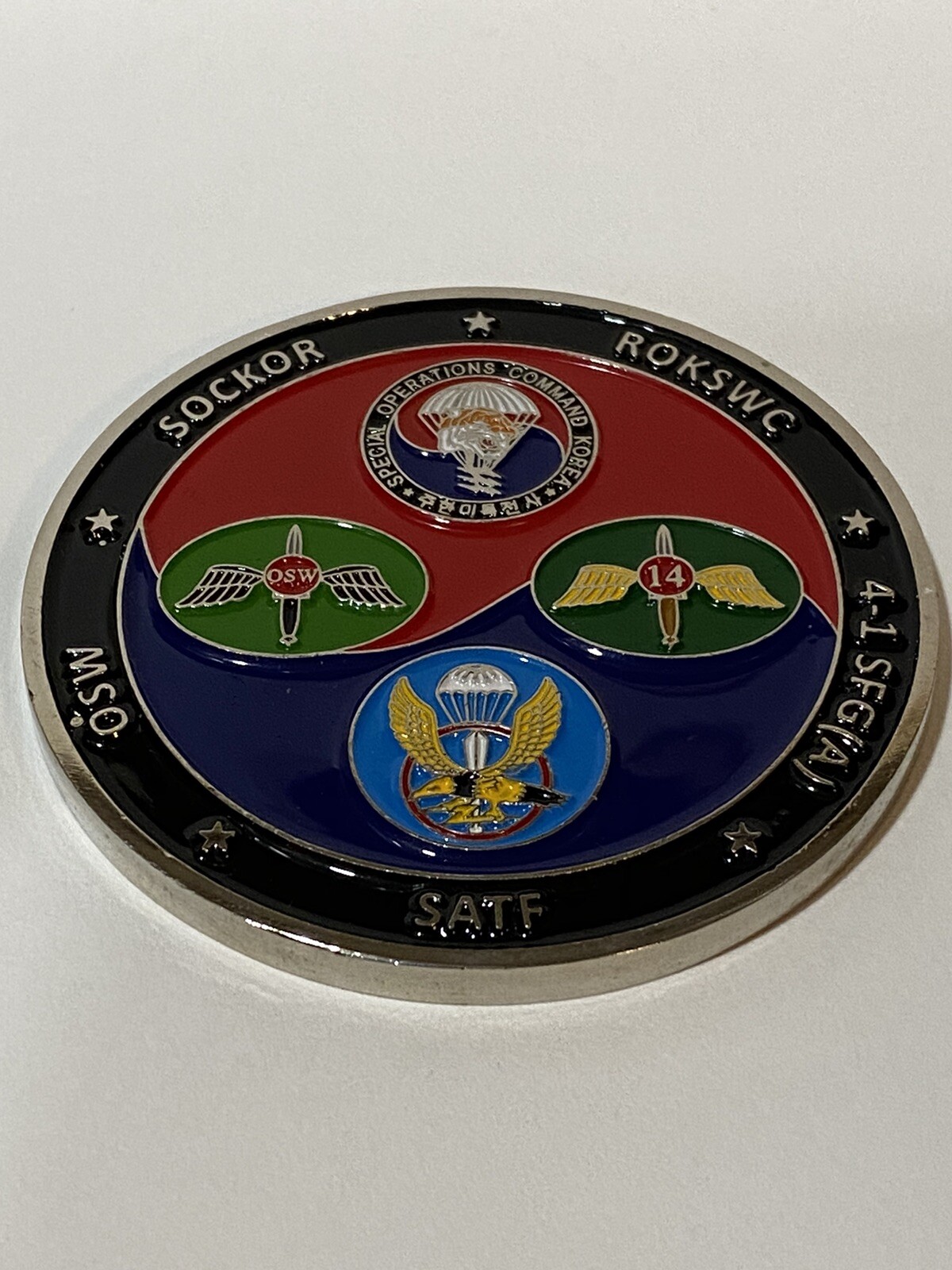 SOCKOR US Forces Korea Challenge Coin - Special Forces - Special ...