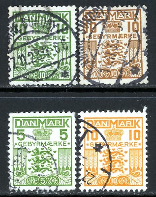 Stamps Denmark, Scott # I2-I5 used | eBay