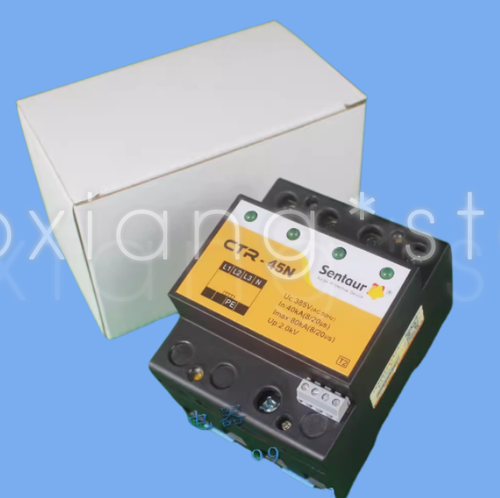 QTY:1 Lightning arrester surge protector CTR-45N 4P 385V 40-80KA 2.0KV ...
