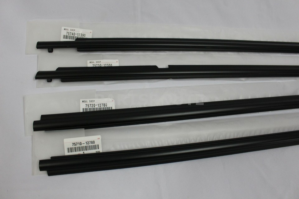 Toyota Corolla 2009-2012 OEM Genuine Front Rear Door Belt Moulding ...