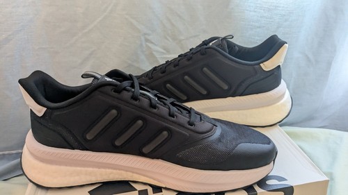 Size 13 Men Adidas XPLRPHASE Boost Black Wht Running Sneaker IG4768 New ...