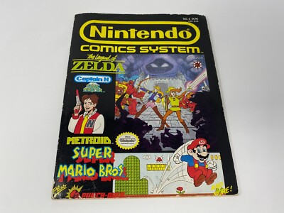 Nintendo Comics System No. 2 Super Mario Bros. The Legend of Zelda ...