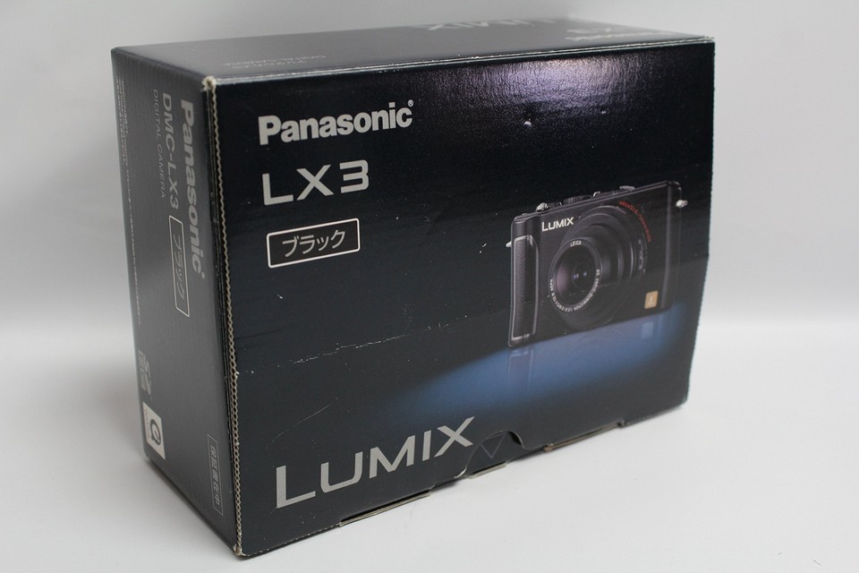 Panasonic Compact Digital Camera LUMIX LX3 Black DMC-LX3-K Ship from ...