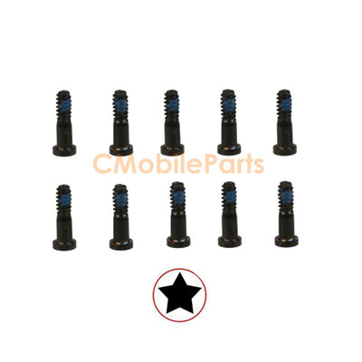 iPhone 6 / 6 Plus Bottom Screws Pentalobe Dock Screws - Black (10PCS ...