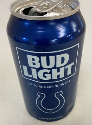Bud Light NFL Indianapolis Colt Empty Collectable Can Great For Man ...