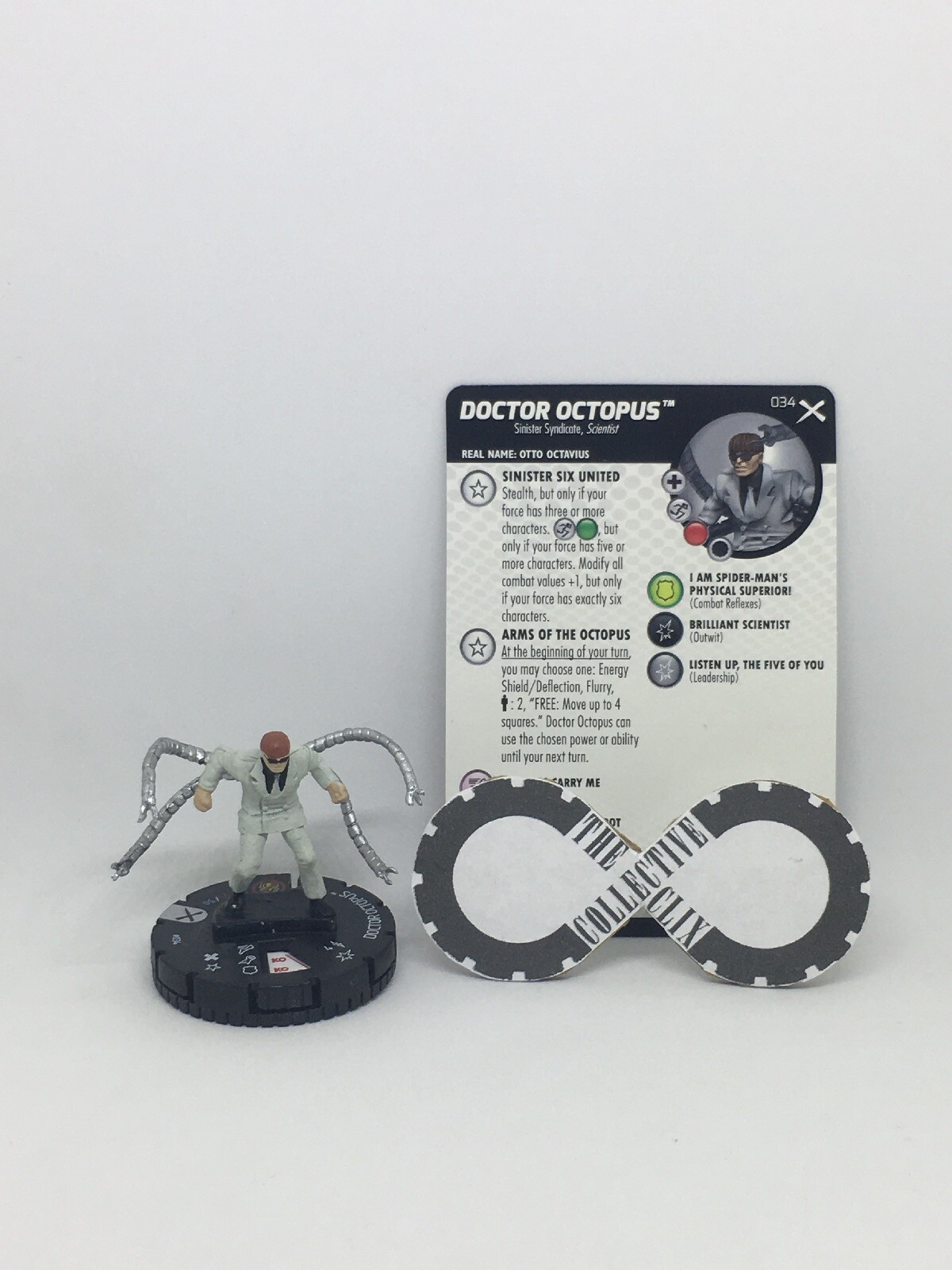 Heroclix - Doctor Octopus 034 - Earth X - Rare W/ Card | eBay