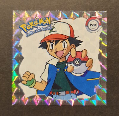 1999 Pokemon Artbox Sticker PR30 Ash | eBay.de