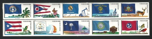 US 2011 SC#4313-22 FLAGS OF OUR NATION POSTAGE STAMP SET OF 10 MNH | eBay