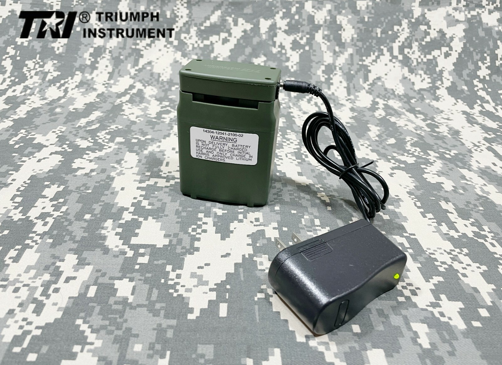 TRI 12.6V Battery Charger For TRI PRC152 148 RADIO MBITR THALES HARRIS ...