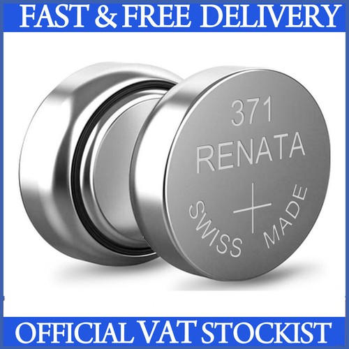 Renata 371 SR920S Watch Battery - Long Expiry - Swiss Made - FAST& FREE ...