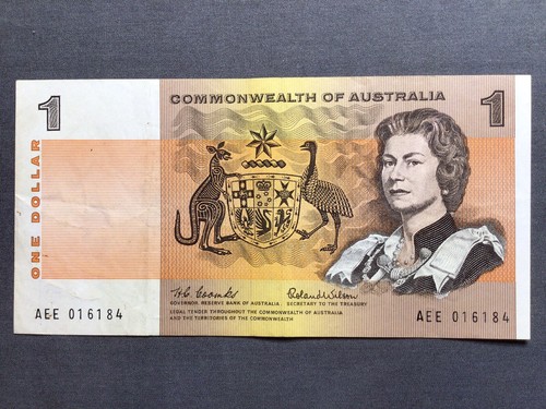 1966 $1 Commonwealth of Australian Note Coombs/Wilson AEE 016184. | eBay