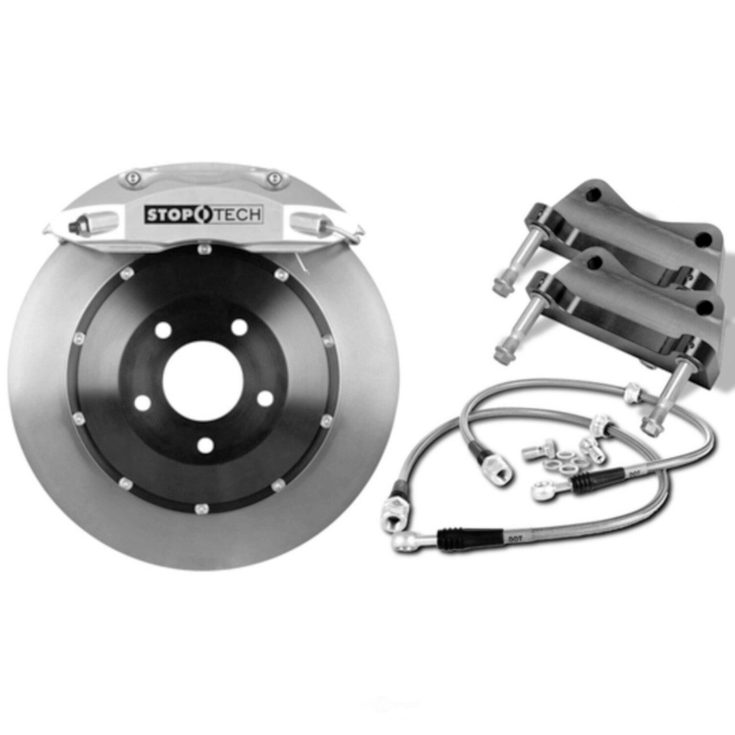 Disc Brake Upgrade Kit-Big Brake Kits with 2 Piece Rotors Stoptech for ...