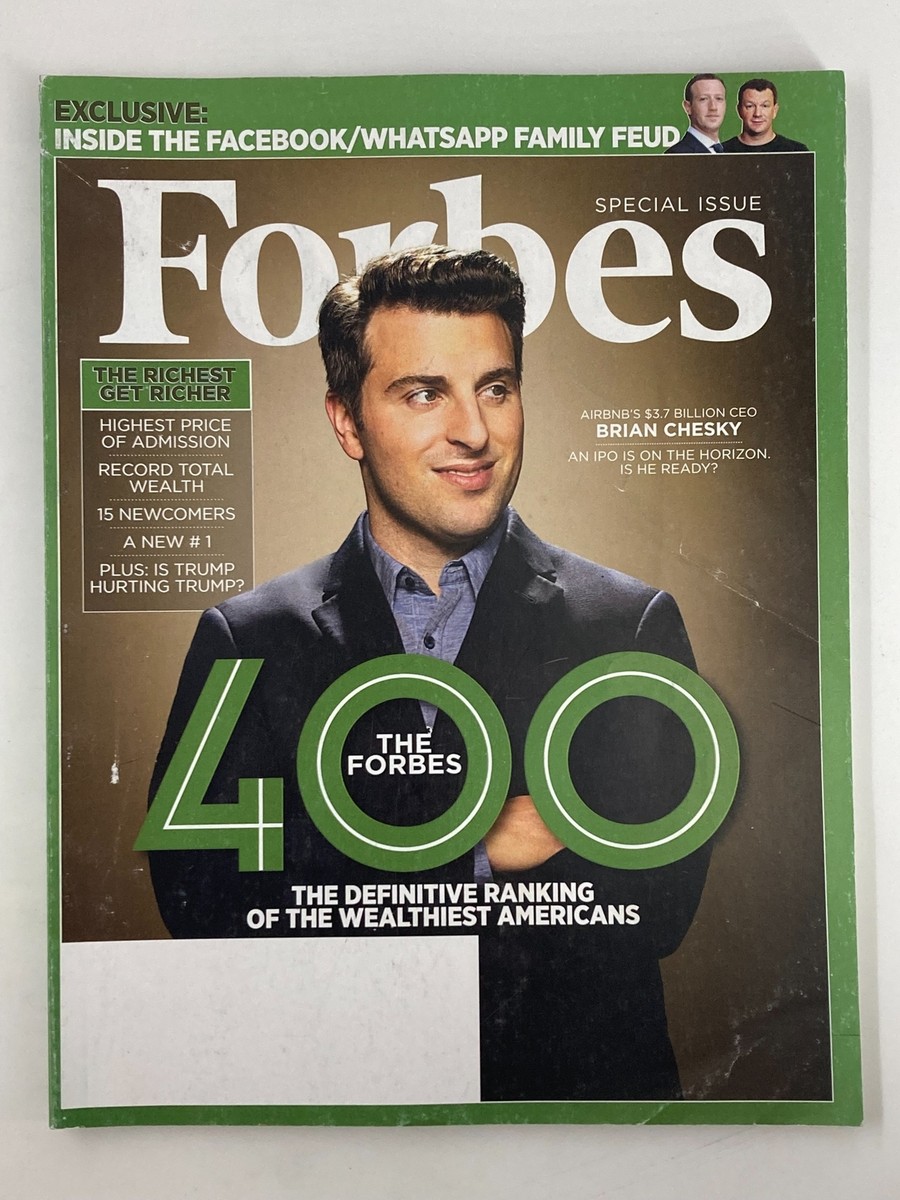Forbes Cover Page For October