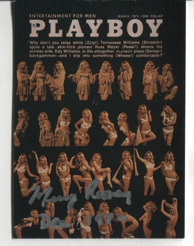Playboy MERCY ROONEY signed AUTOGRAPH 2982 | eBay
