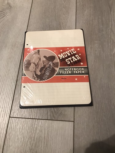 1950s Hopalong Cassidy Movie Star Notebook Filler Paper | eBay