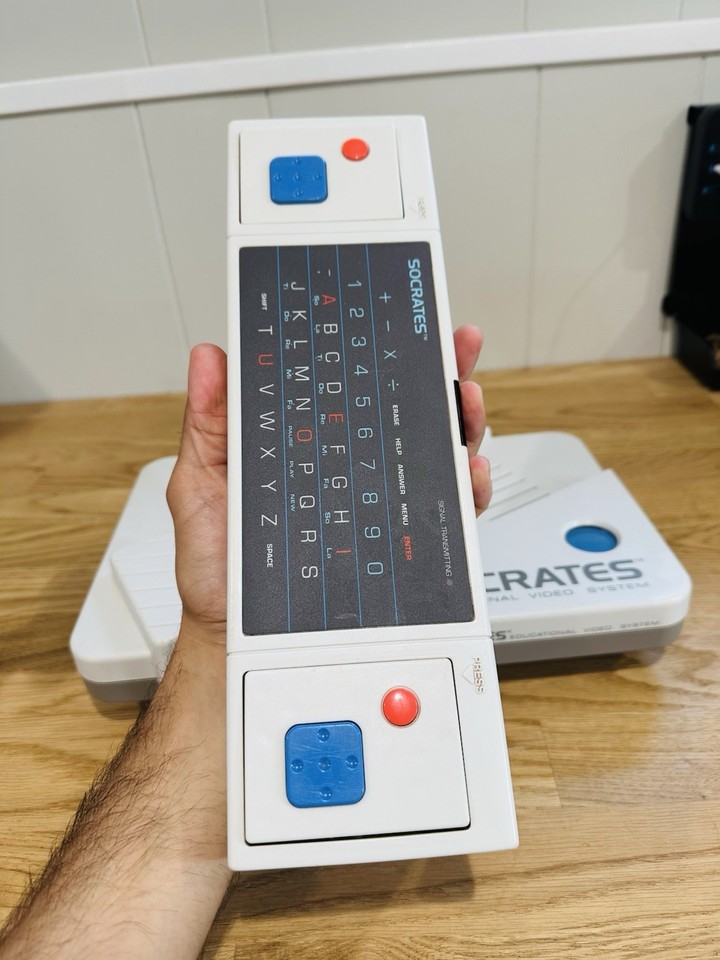 Vintage 1988 VTech Socrates Educational Video Game System Tested ...