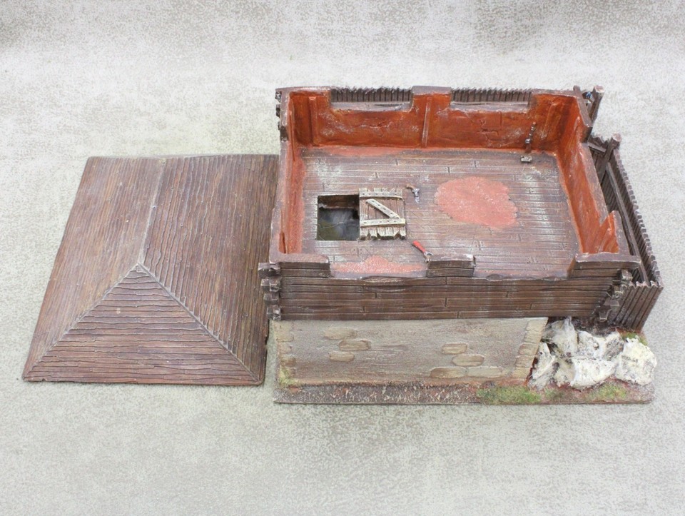 28mm AWI FIW cast resin STILLWATER FORT Painted possibly Grand Manner ...