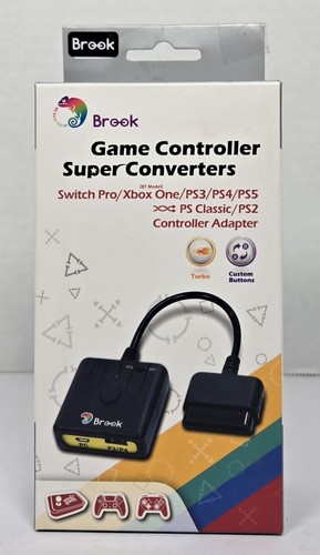Brook Game Controller Converter for Switch/Xbox One/PS3/4/5 to PS ...