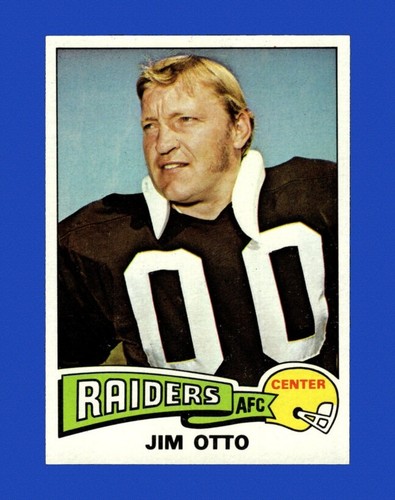 1975 Topps Set-Break #497 Jim Otto NR-MINT *GMCARDS* | eBay
